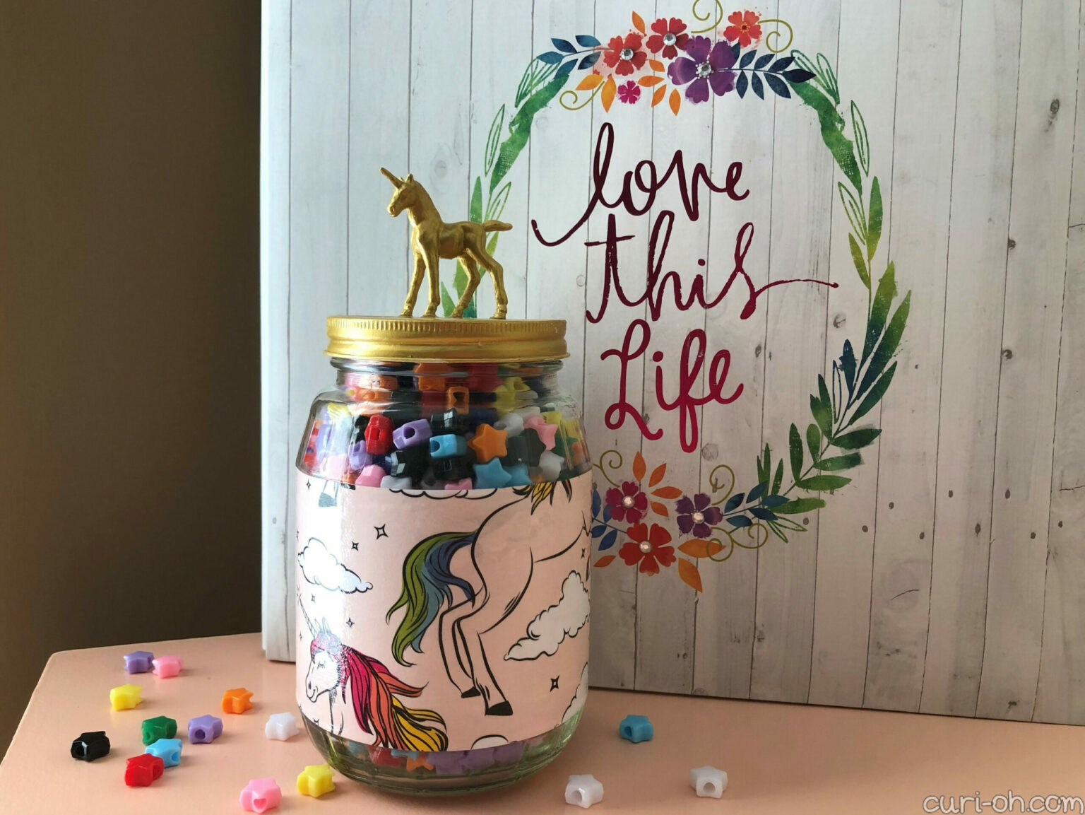 Unicorn Pony Bead Jar – Curi-Oh!
