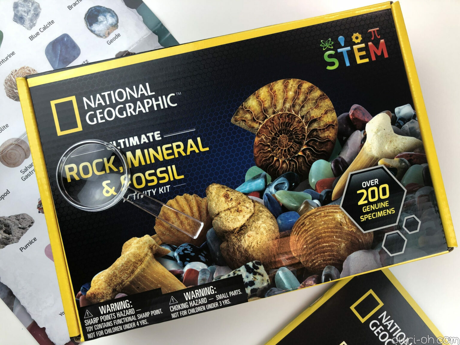 A Look Inside the National Geographic Ultimate Rock, Mineral, & Fossil ...