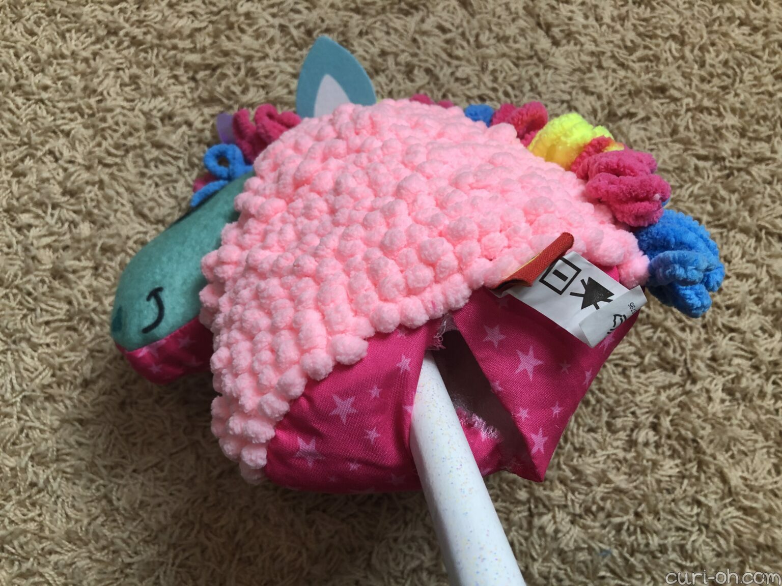 Using a “Loopies” Unicorn Kit to Make a Hobby Horse – Curi-Oh!