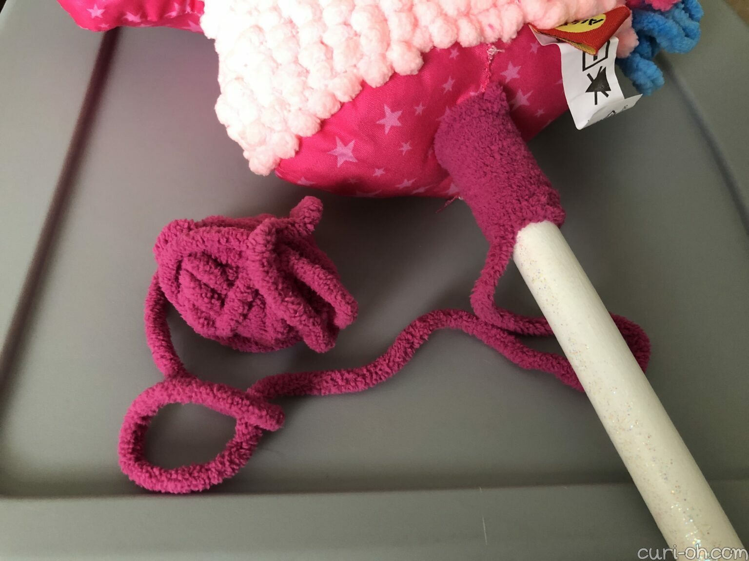 Using a “Loopies” Unicorn Kit to Make a Hobby Horse – Curi-Oh!